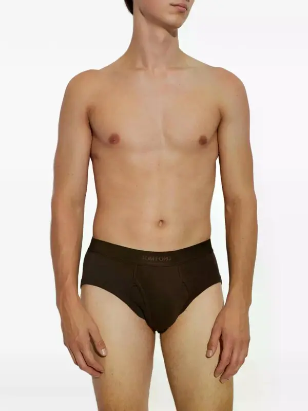 TOM FORD Logo-waistband Briefs