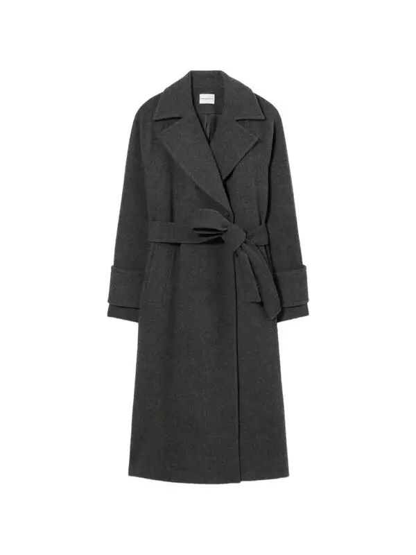 Claudie Pierlot Mid-length Wool-blend Coat - Grey