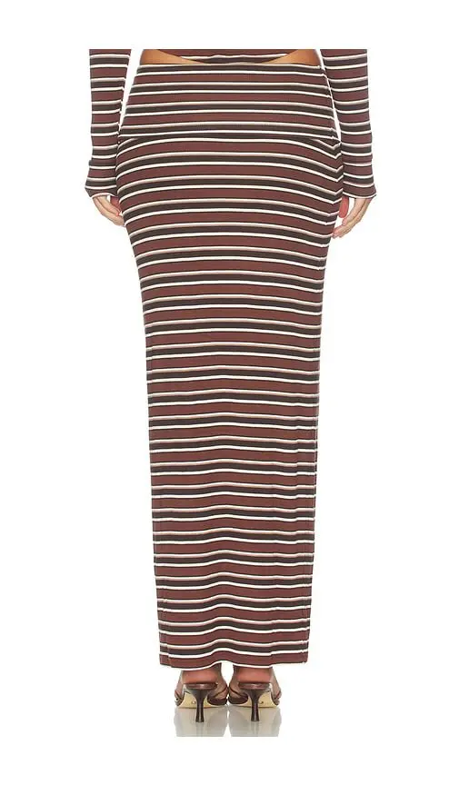 AFRM Esin Cozy Rib Skirt In . Also