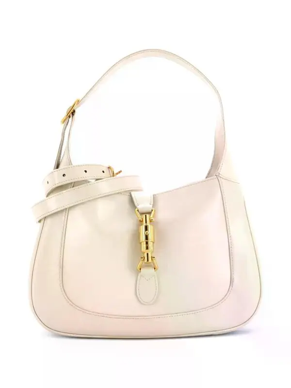 Gucci Jackie 1961 Leather Small Hobo Bag - Neutrals