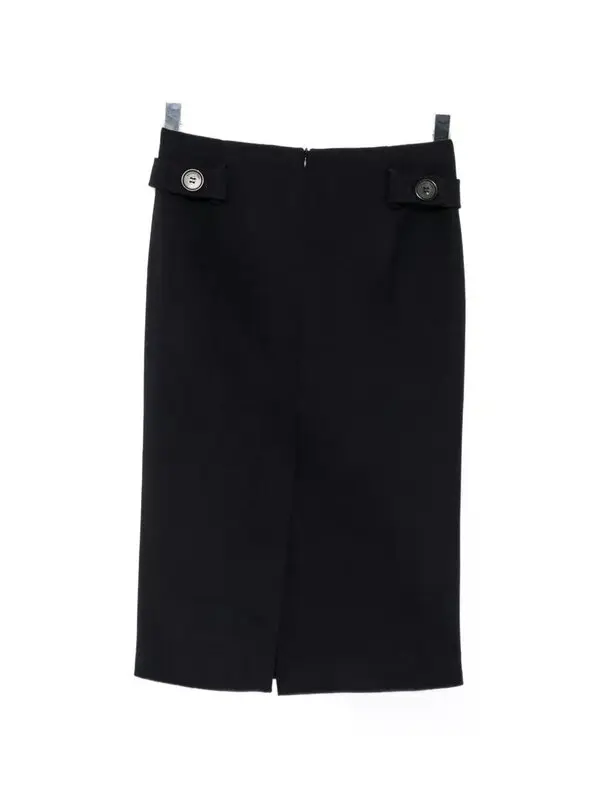 SHUSHU/TONG Bow-trimmed Straight Midi Skirt