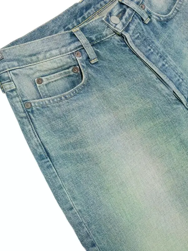 SSSTEIN Washed-effect Loose-fit Jeans