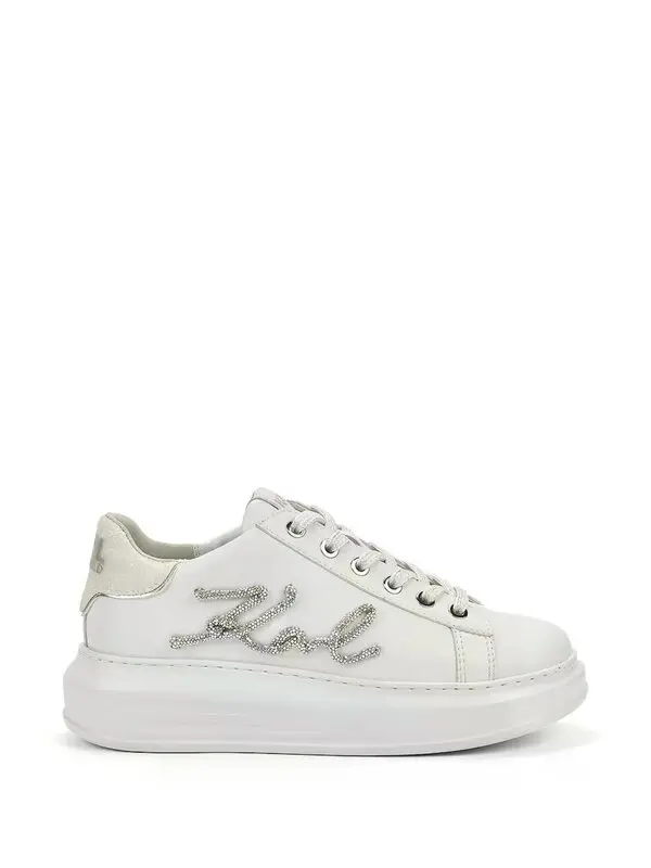 Karl Lagerfeld Kapri Strass-logo Sneakers