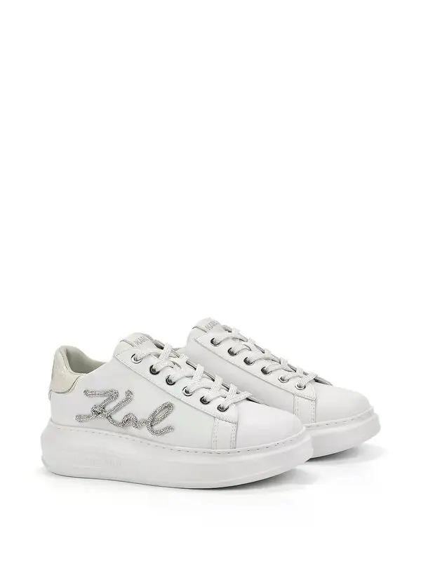 Karl Lagerfeld Kapri Strass-logo Sneakers