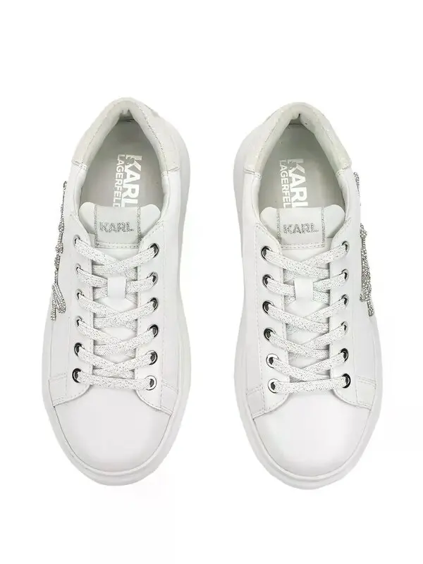 Karl Lagerfeld Kapri Strass-logo Sneakers