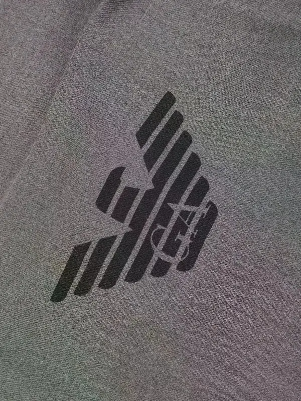Emporio Armani Logo-print Fringed Scarf