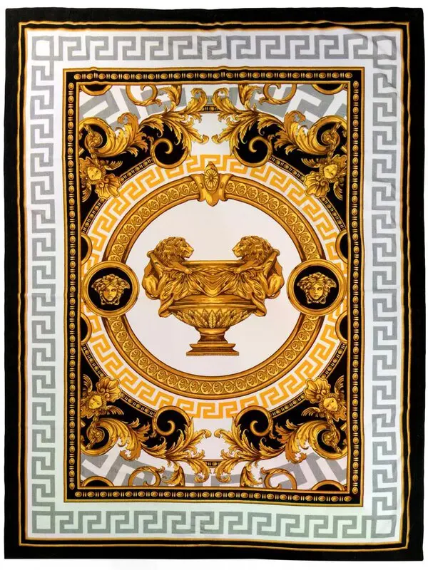 Versace Les Coupe De Dieux Beach Towel