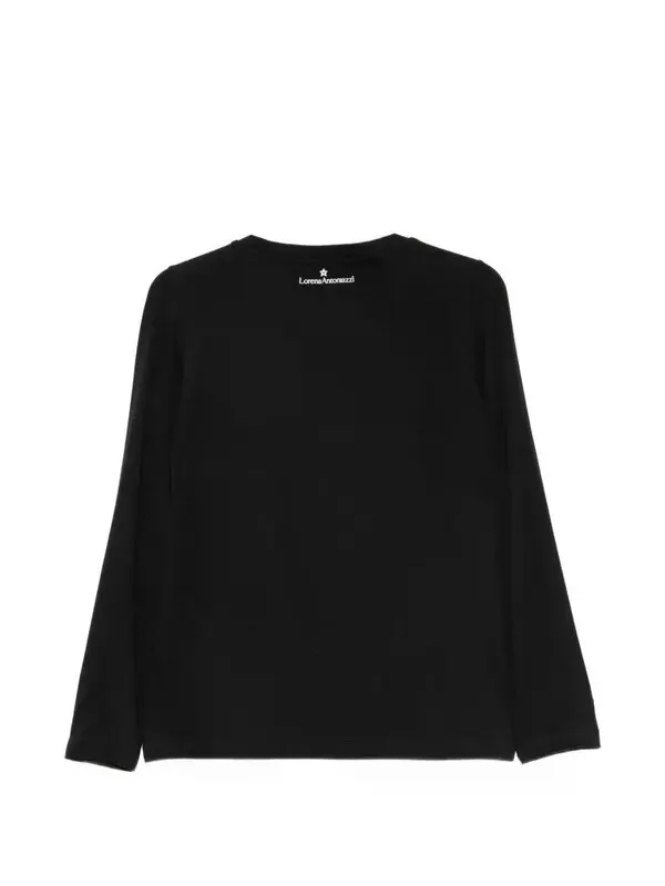 Lorena Antoniazzi Star-patch Long-sleeve T-shirt