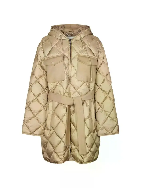 Max Mara Hooded Quilted Coat