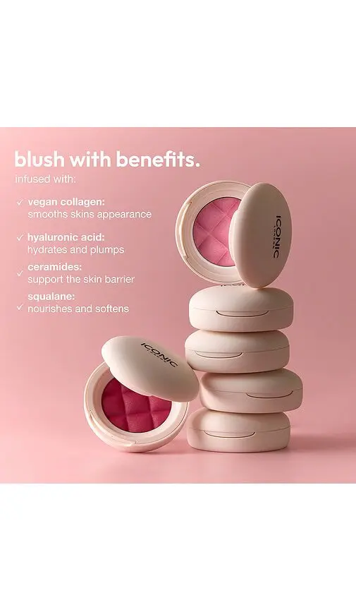 ICONIC LONDON Soft Touch Blush - Rose