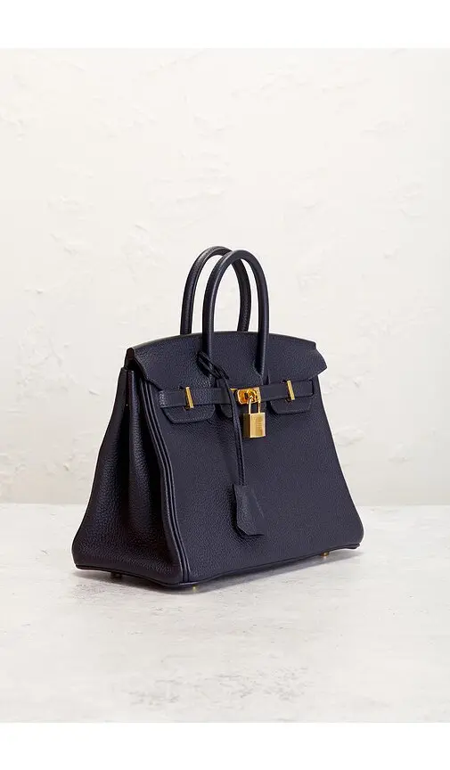 FWRD RENEW Hermes Togo Birkin 25 Handbag