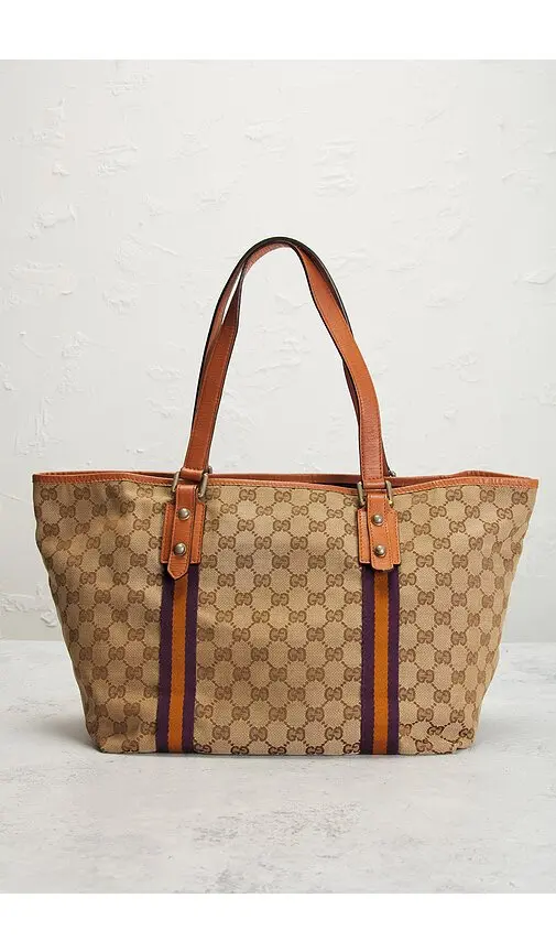 FWRD RENEW Gucci Jolicoeur Tote Bag