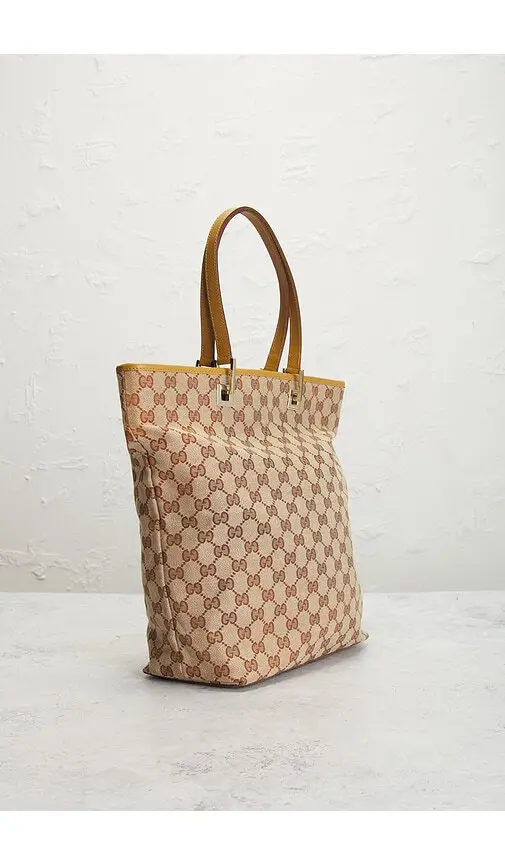FWRD RENEW Gucci Gg Bucket Tote Bag