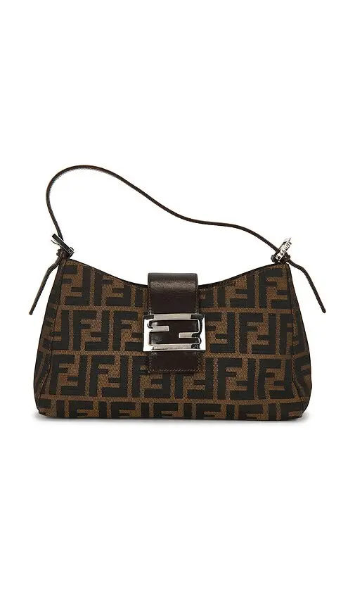 FWRD RENEW Fendi Zucca Shoulder Bag