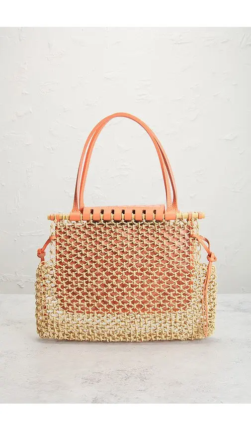 FWRD RENEW Goyard Raffia Aligre Tote Bag