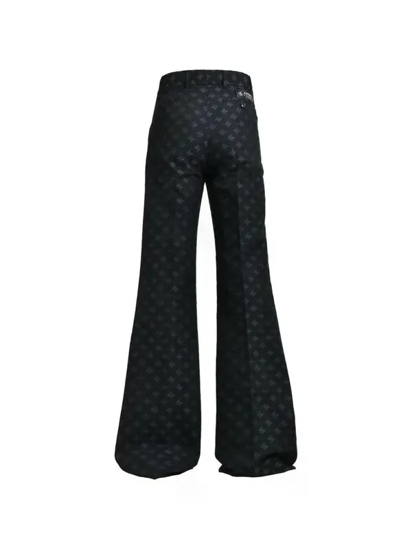 Amiri Ma Quad Jacquard Flared Trousers