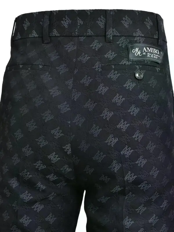 Amiri Ma Quad Jacquard Flared Trousers