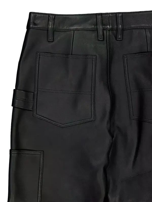 Altuzarra Mills Straight-leg Leather Trousers