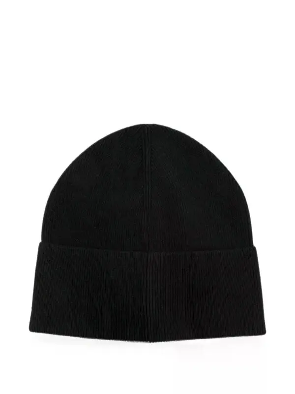 Moose Knuckles Frost Logo-plaque Beanie Hat