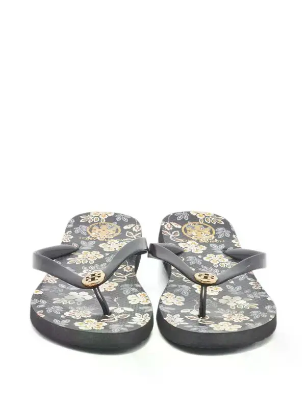 Tory Burch Miller Floral-print Flip-flops