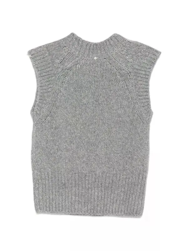 Lorena Antoniazzi Cable-knit Sleeveless Vest