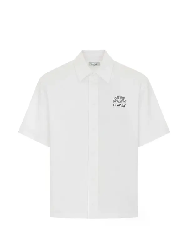 Off-White Logo-print Short-sleeve Shirt