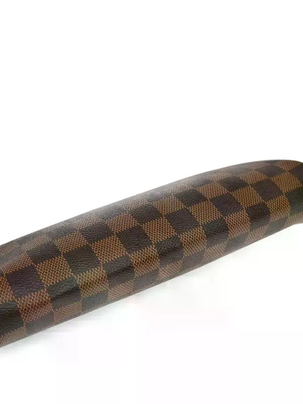 LOUIS VUITTON Damier Ebène Eva Chain Shoulder Bag