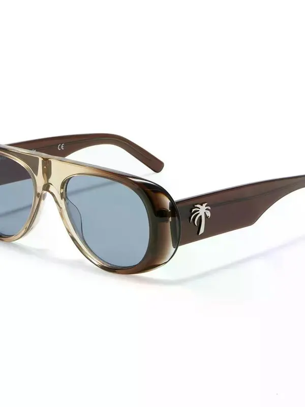 Palm Angels Sierra Shield-frame Sunglasses
