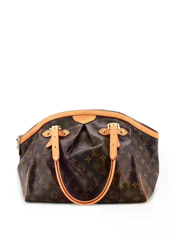 LOUIS VUITTON Monogram Canvas Tivoli Gm Satchel - Brown