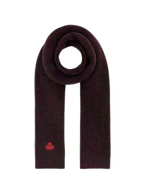 Isabel Marant Étoile Enolia Logo-patch Scarf - Red