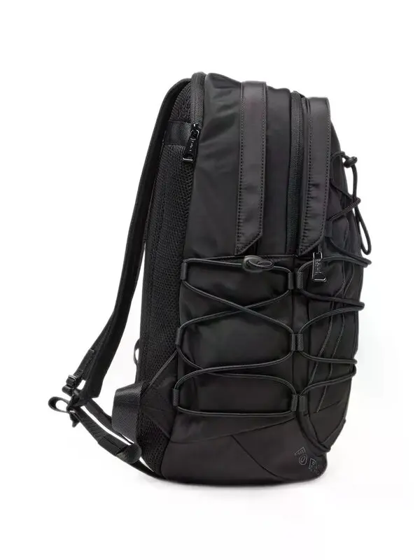 DIESEL® Tech-d Bungee-cord Logo-print Backpack