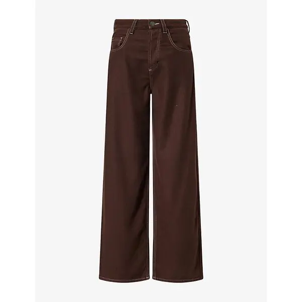 UMA WANG Phyllis Straight-leg Wool-blend Trousers
