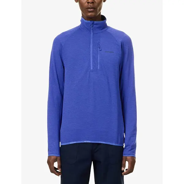 SALOMON Essential Half-zip Woven Top - Clematis Blue