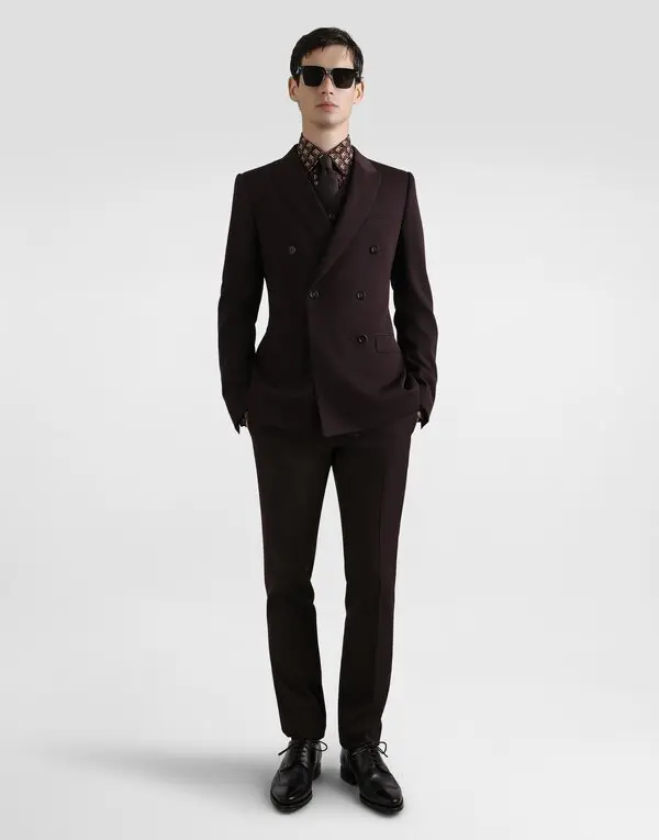Dolce & Gabbana Ed Silk Twill Martini Shirt Shirts
