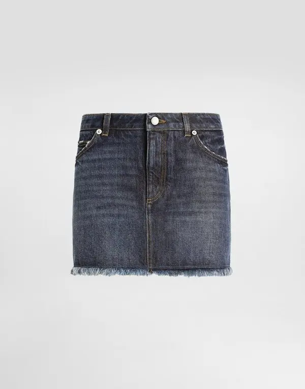 Dolce & Gabbana Denim Miniskirt