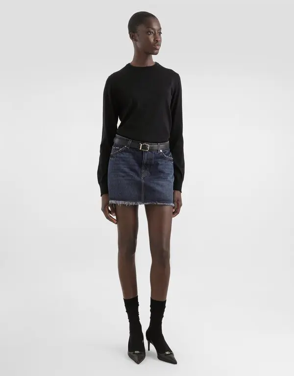 Dolce & Gabbana Denim Miniskirt
