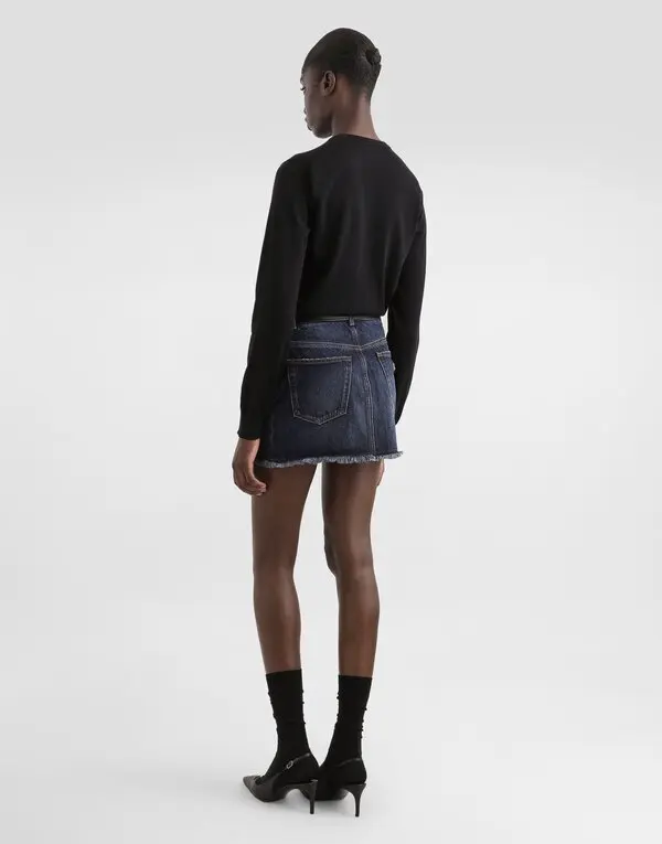 Dolce & Gabbana Denim Miniskirt