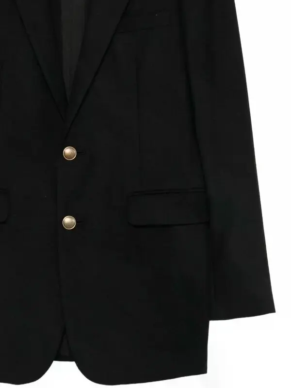 Saint Laurent Single-breasted Wool Jacket