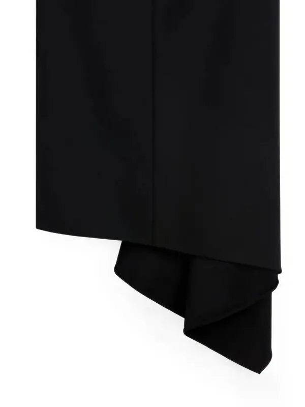Givenchy Asymmetric-hem Wrap-style Skirt