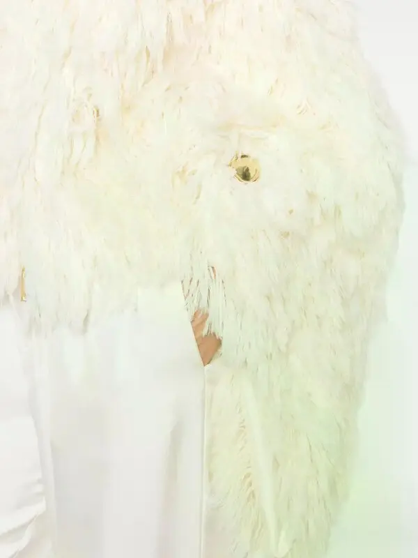 DARKPARK Christy Fringed-detail Cape