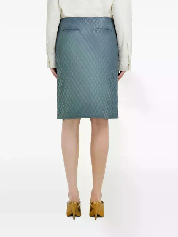 FERRAGAMO Quilted Nappa Skirt