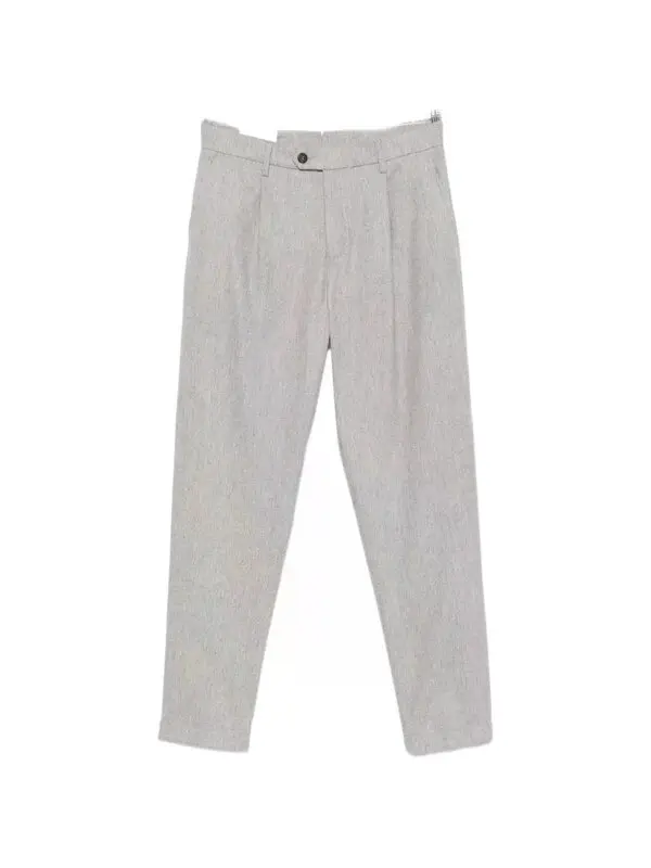 Eleventy Pleated-detail Trousers