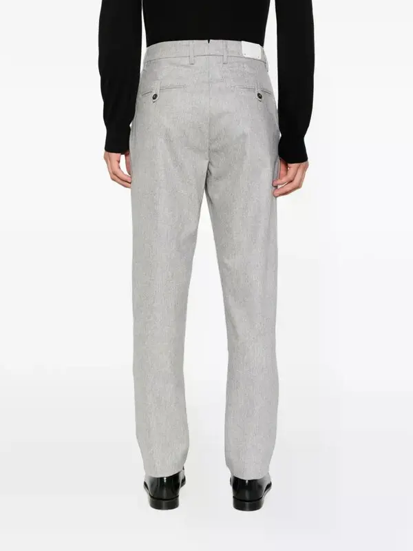 Eleventy Pleated-detail Trousers