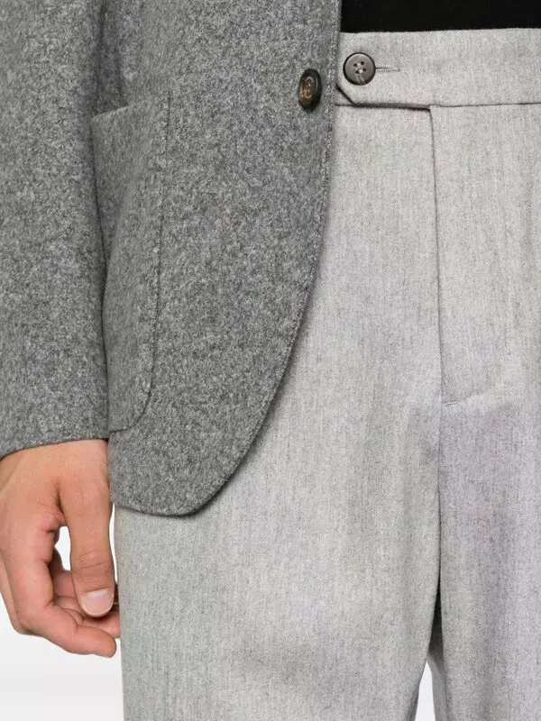 Eleventy Pleated-detail Trousers