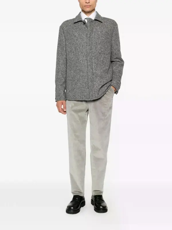 Eleventy Corduroy-effect Trousers
