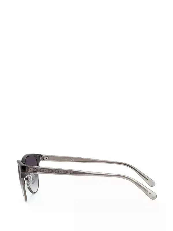 Guess Clubmaster Logo-engraved Sunglasses