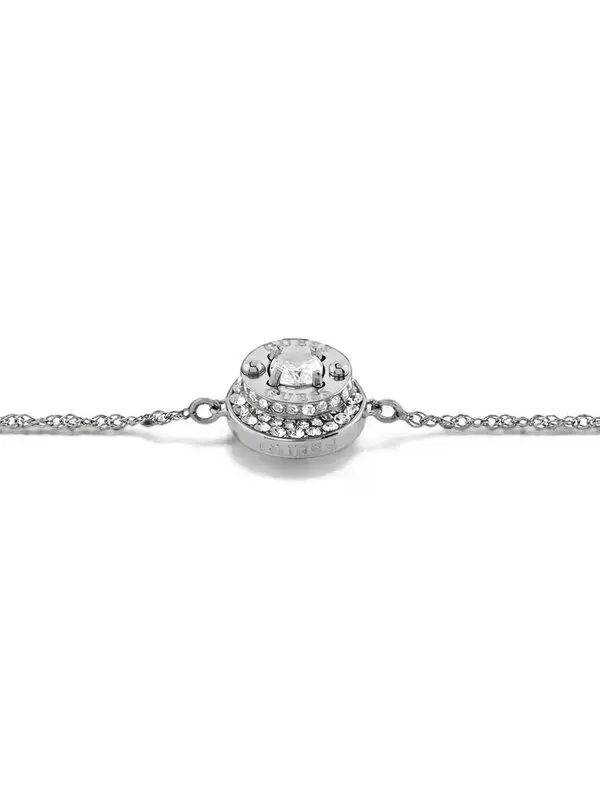 Guess Till Morning Crystal Coin Bracelet