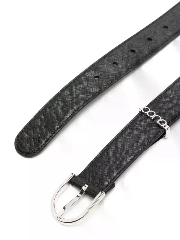 Gucci Stirrup-buckle Leather Belt