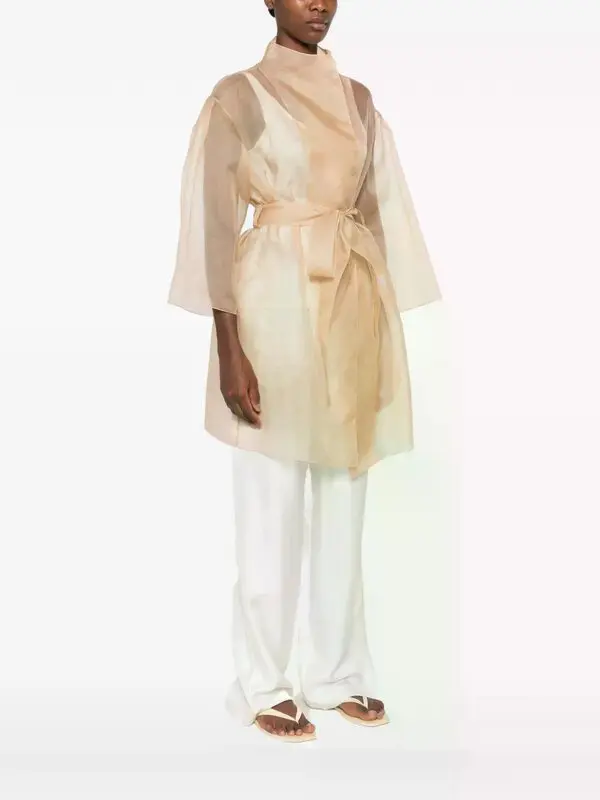 Antonelli Firenze Gustav Sheer Belted Jacket
