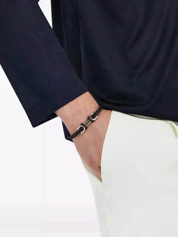 FERRAGAMO Double Gancini Bracelet